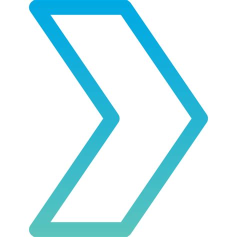 Right Generic Gradient Icon