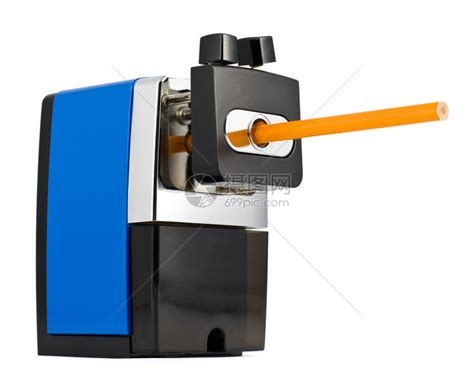 一个手压铅笔的钢笔刀用铅笔高清图片下载 正版图片507519222 摄图网