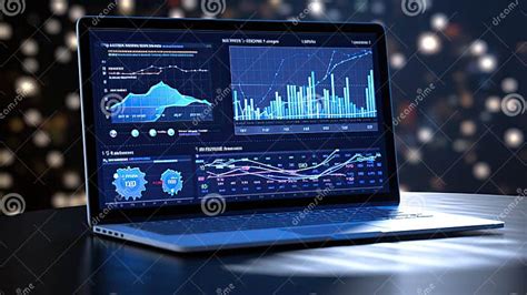 Visualization Analytics Blue Stock Illustration Illustration Of Performance Insights 317364638
