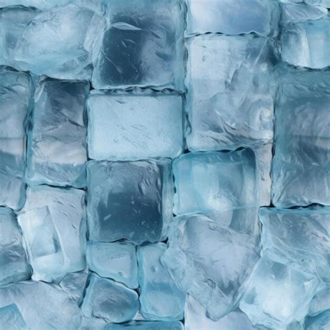 Premium Ai Image Seamless Ice Texture