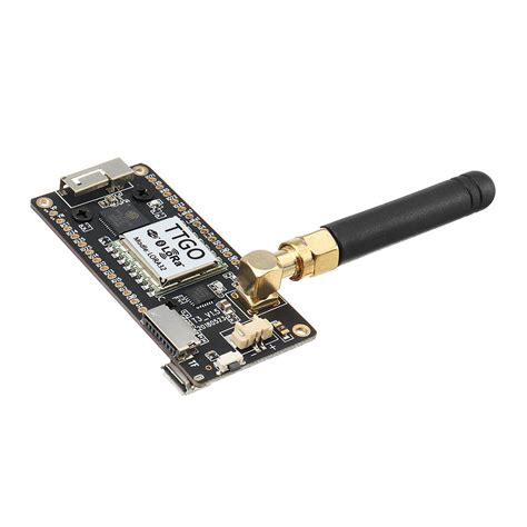 lilygo ttgo lora32 v2 1 868mhz esp32 lora oled 0 96 inch sd kaart blue