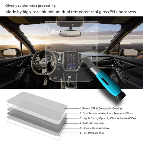 2022 Wrx Crosstrek Innosure Glass And Film Screen Protectors For 11