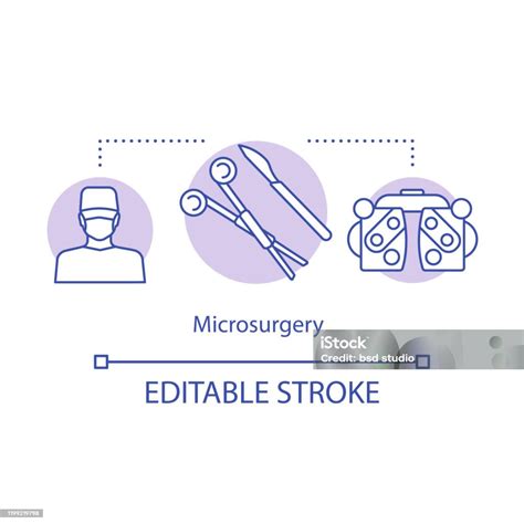Microsurgery Concept Icon Stock Illustration Download Image Now
