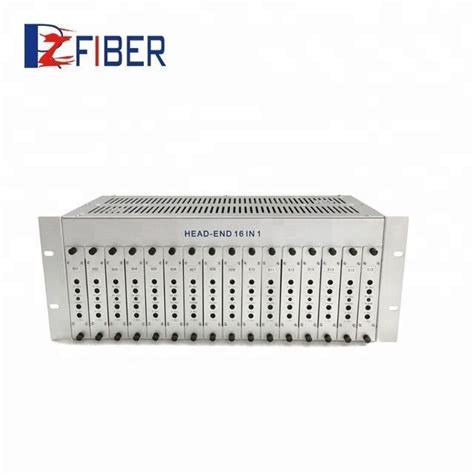 CATV Analog 24 In 1 Fixed Agile Channel Combiner Modulator CATV 16 Channels Analog Modulator