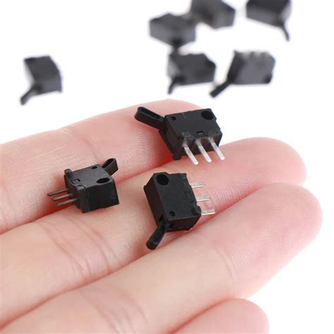 10 Pcs Micro Mini Switches Interruptor De Deslocamento De Limite