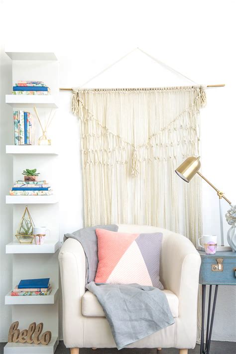 Diy Macrame Curtain Makeful