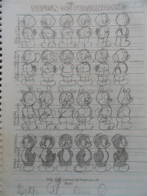Billy And Friends Character Design By Joaoppereiraus On Deviantart