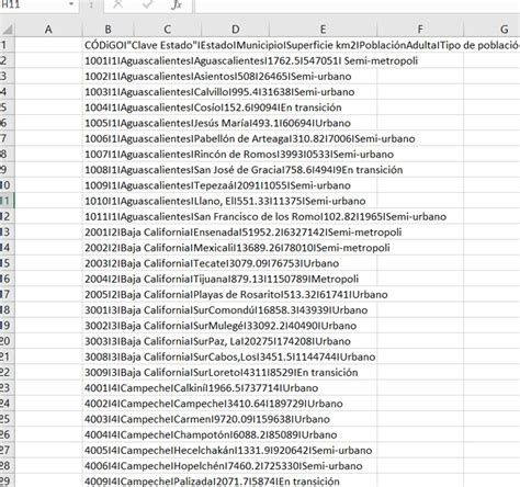 Cómo dividir en columnas un texto en plano Excel