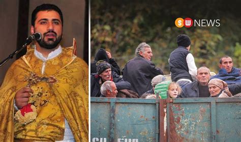 အာမေးနီးယန်ခရစ်ယာန်ဘုန်းကြီးကအာဇာဘိုင်ဂျန်နိုင်ငံမှခရစ်ယာန်များအားနေရာပြောင်ရွေ့နေခြင်းနှင့်စပ်လ