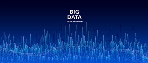 3d 추상적인 벡터 입자 물결 배경 빅 데이터 정보 기술 배경 그림 0명에 대한 스톡 벡터 아트 및 기타 이미지 0명 가상현실 개념 Istock