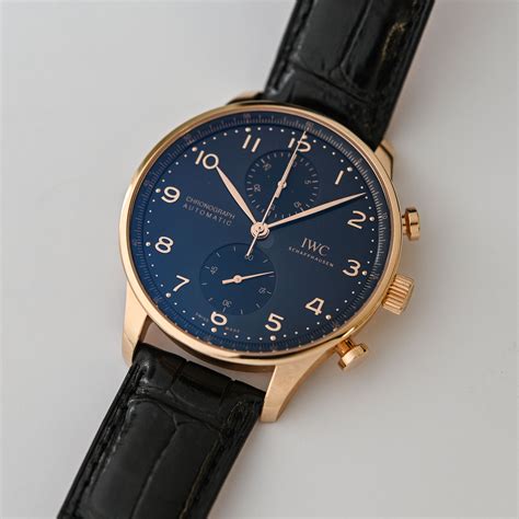 First Look The New Colours Of The Iwc Portugieser Chronograph
