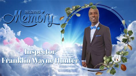 Inspector Franklin Wayne Hunter YouTube