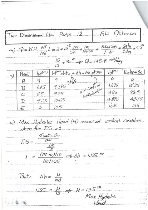 Two Dimensional Flow Pdf