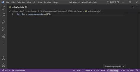 Quickstart Uxp Scripting Automate Indesign With Javascript