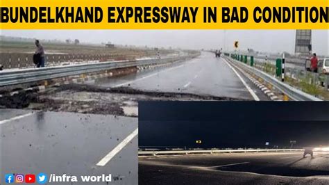 Bundelkhand Expressway Damaged Within One Week After Inauguration