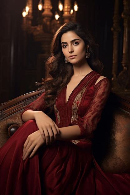 Chica Modelo India Foto Premium