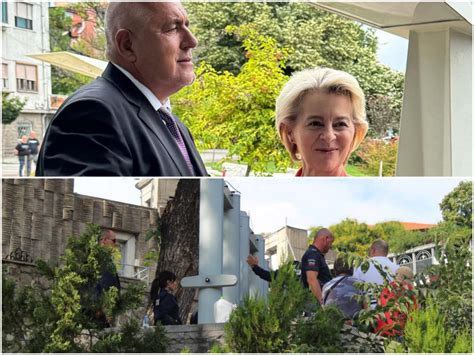 ПЪРВО В ПИК Борисов посрещна с букет Урсула зверски мерки за