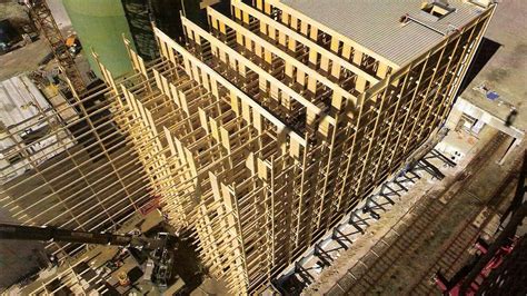 3 Ejemplos De Construcción De Edificios Con Madera Inarquia