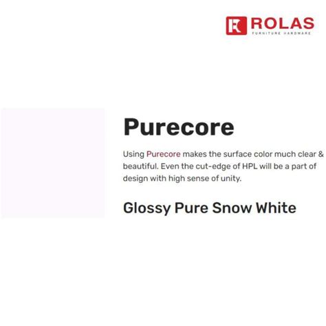 Jual Hpl Aica Glossy Pure Snow White Asw 13001 K M Hpl Aica Laminate