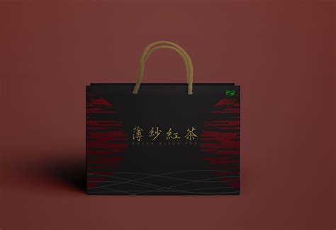 《薄沙红茶》茶叶包装leooqe 站酷zcool