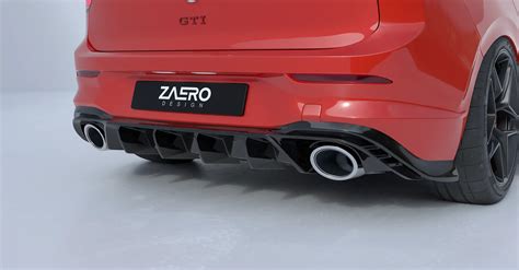 Evo 1 Diffusor Für Vw Golf 8 Gti Einfache Installation