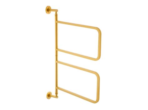 Milli Marle Edit Multi Towel Rail Swivel Small Brushed Gold From Reece