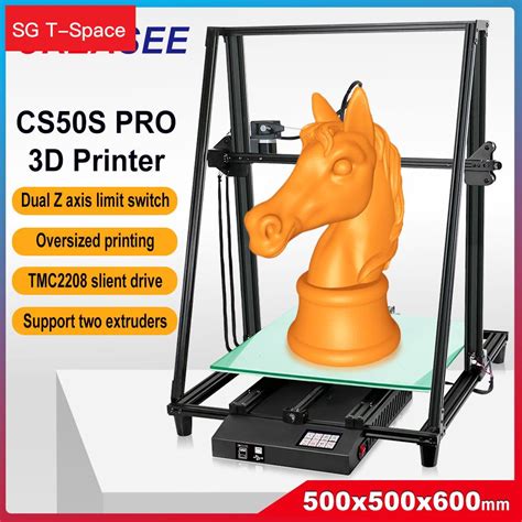 Creasee Cs50s Pro 3d Printer Large Resume Off Build Plate Large Printer