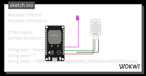 Telegram Bot Wokwi Esp32 Stm32 Arduino Simulator