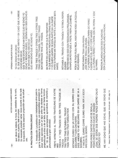 Destrabalenguas Y Tandas Publicitarias Pdf