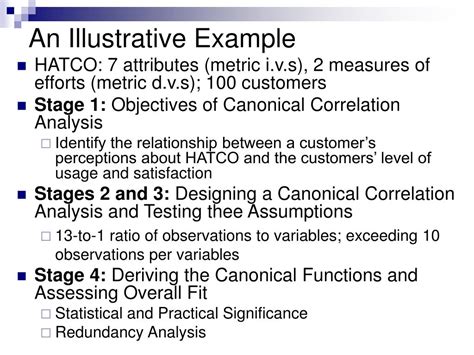 Ppt Multivariate Data Analysis Chapter 8 Canonical Correlation Analysis Powerpoint