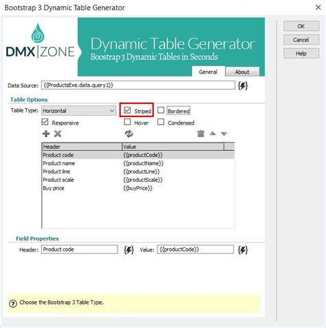 bootstrap 3 dynamic table generator reference articles dmxzone