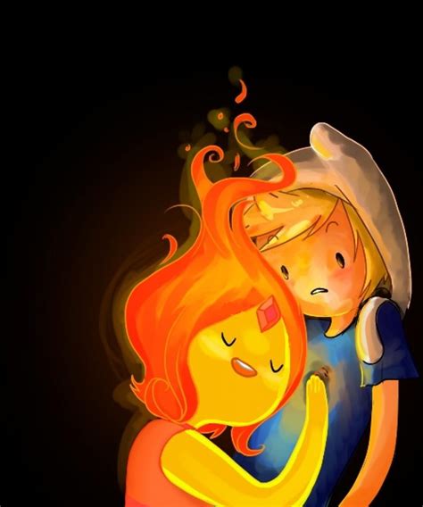 Finn And Flame Princess Adventure Time Couples Fan Art 34654190