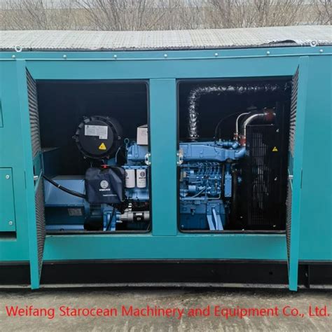 Volvo Penta Engine Singethree Phase Power Genset Soundproof 50 600kva