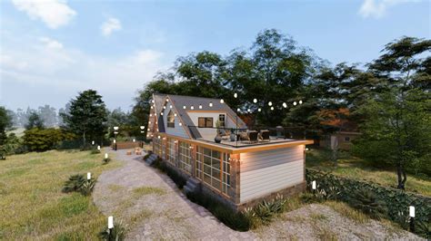 Modern Terraced Tiny House Design Idea Life Tiny House