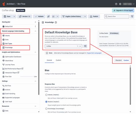 Control Knowledge Behavior In Your Voice Or Digital Bot Flow Genesys