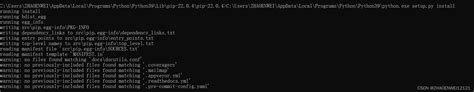 手动安装pip输入python Setuppy Install没反应解决方法python Setuppy Install 出错 Csdn博客