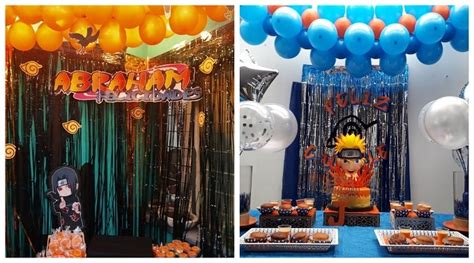Ideas Cumpleaños Naruto Cómo Decorar Y Adornar Tu Fiesta