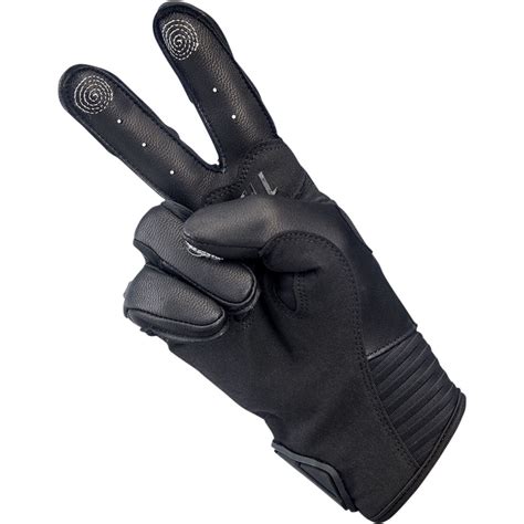 Biltwell Bridgeport Gloves Black Get Lowered Cycles