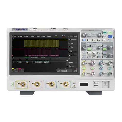 Siglent Sds5000x Series Super Phosphor Oscilloscopes