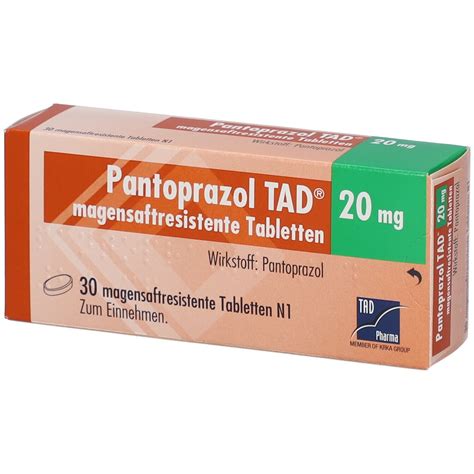 Pantoprazol Tad Mg St Mit Dem E Rezept Kaufen Shop Apotheke