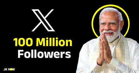 Pm Modi Becomes Most Followed World Leader On X Surpasses 100 Million