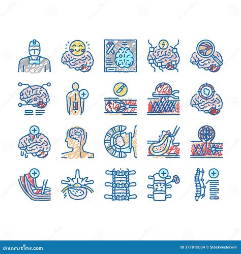 Coil Embolization Neon Glow Icon Illustration Cartoon Vector