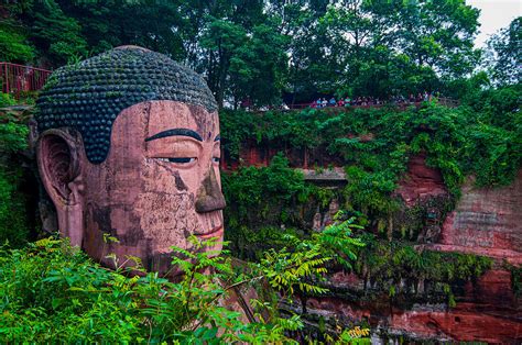 Leshan Giant Buddha The Largest Stone License Image 14252076