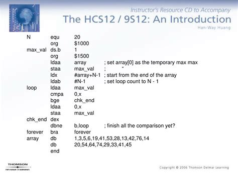 Ppt Chapter 2 Hcs12 Assembly Programming Powerpoint Presentation
