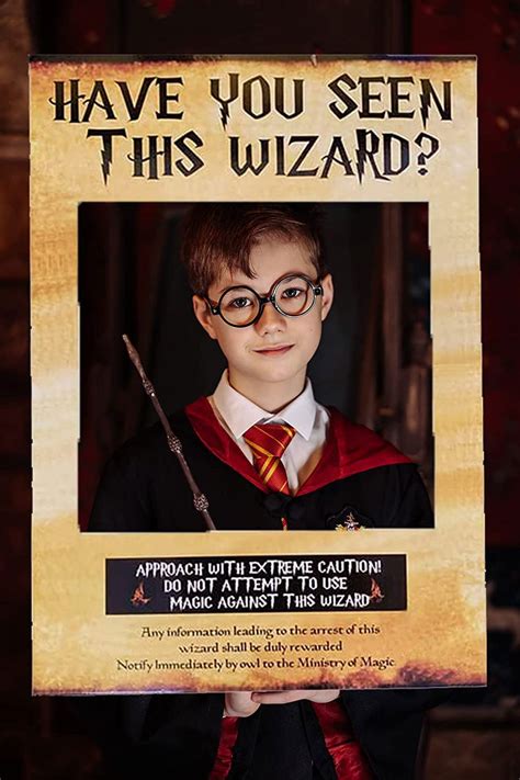 Buy Jevenis Wizard Photo Booth Frame Have You Seen These Wizard Photo