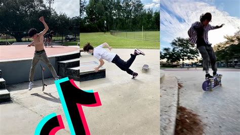 Skateboarding Tiktoks That End Just Before Tragedy Strikes Youtube