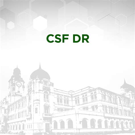 Csf Dr Test Kmc Labs