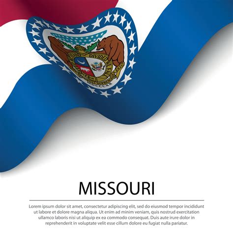 Missouri State Flag Printable Free Download And History Official Design