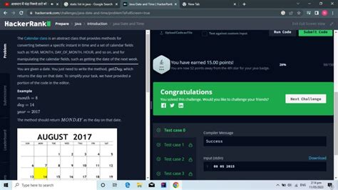 Nikhil On Linkedin Hackerrank Java