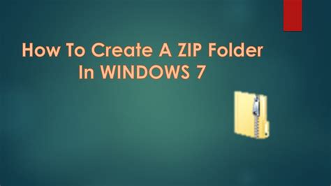 How To Creat A ZIP Folder In WINDOWS PC Laptop YouTube